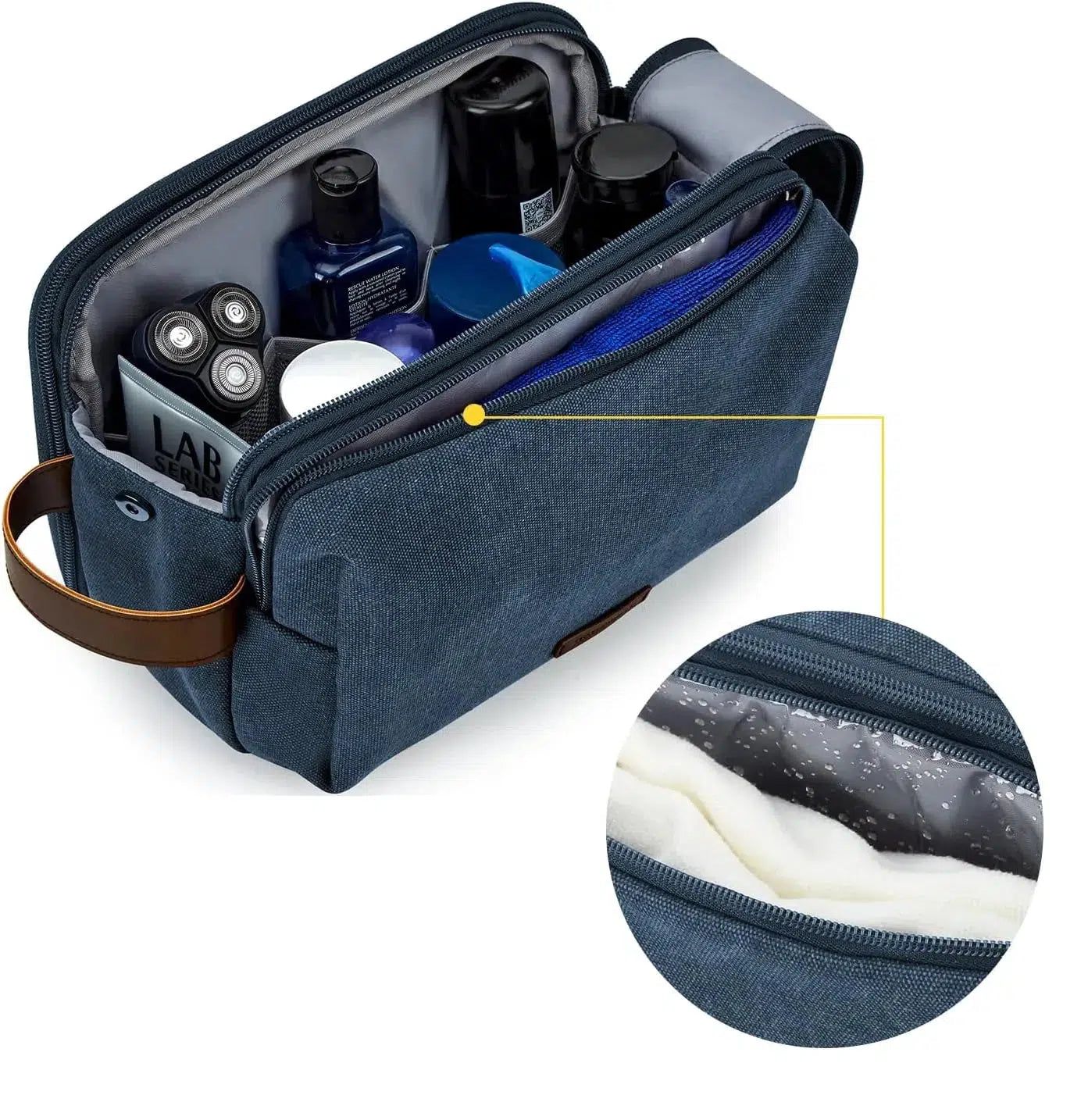 Trousse De Toilette Bleue Dark Voyage Homme - My Blog