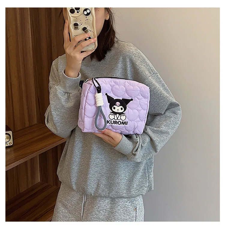 Trousse de Toilette Violet Enfant Hello Kitty Kuromi - Trousse de toilette